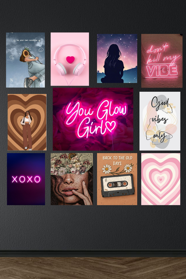Dreamy Girl Power || collage set – Luxen Art Gallery
