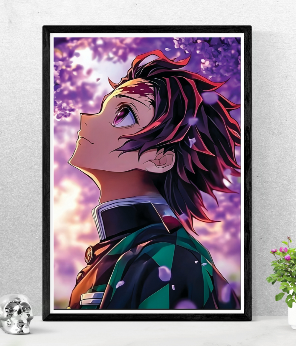 Tanjiro Kamado #1 || Demon Slayer Anime Poster – Luxen Art Gallery