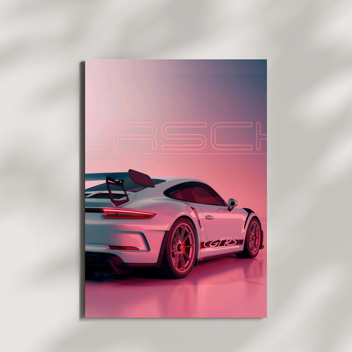 Downforce Dominion: GT3 RS Legacy Poster – Luxen Art Gallery