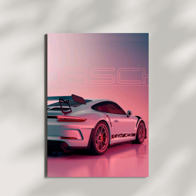 Downforce Dominion: GT3 RS Legacy Poster – Luxen Art Gallery