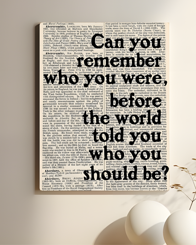 REMEMBER #2 || Aesthetic Poster – Luxen Art Gallery