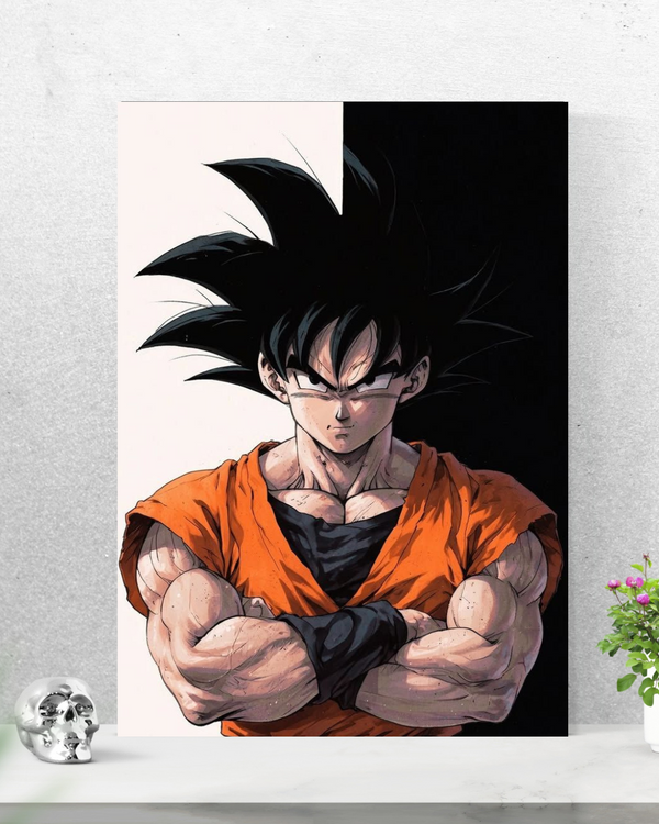 Prince of Saiyans || goku Intensity Wall poster – Luxen Art Gallery