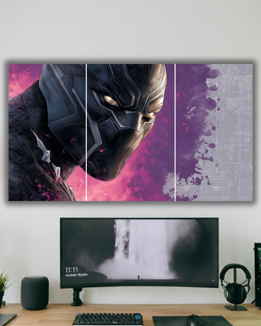 Wakanda Royalty: Heroic Wall Art poster – Luxen Art Gallery