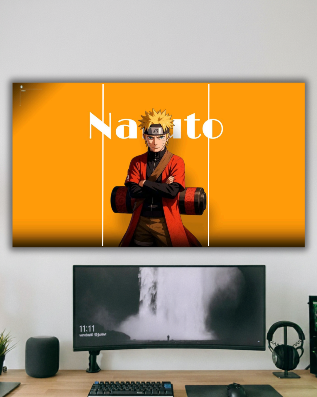Naruto orange split posters – Luxen Art Gallery