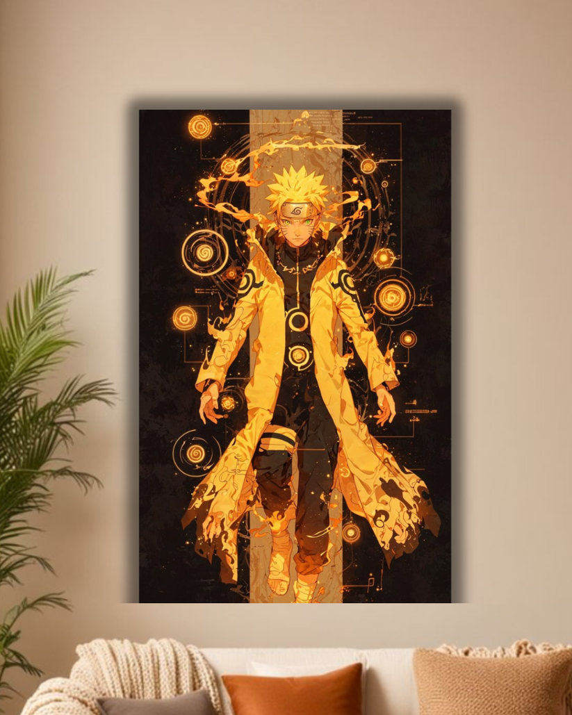 "Naruto Supreme Form: Anime Power Poster – Luxen Art Gallery
