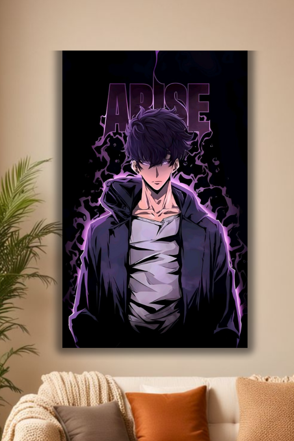 Solo Leveling Boss Knight Poster – Luxen Art Gallery