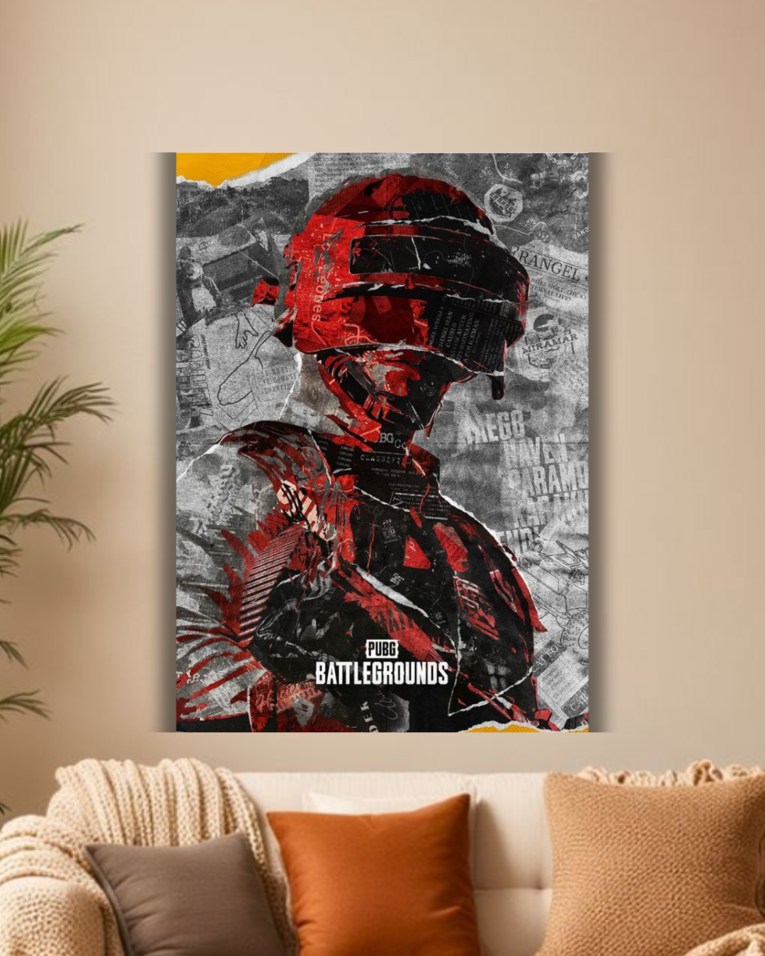 PUBG Survival Instincts Gaming Poster – Luxen Art Gallery
